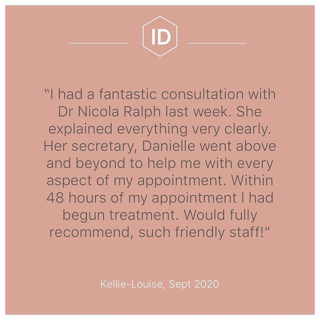 Testimonial for Dr Nicola Ralph – Institute of Dermatologists